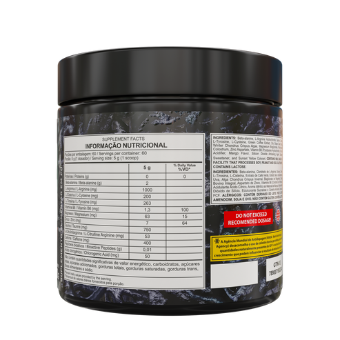Pré-Treino Venom Underground Pre Workout 300g - Dark Lab – Dark Lab ...