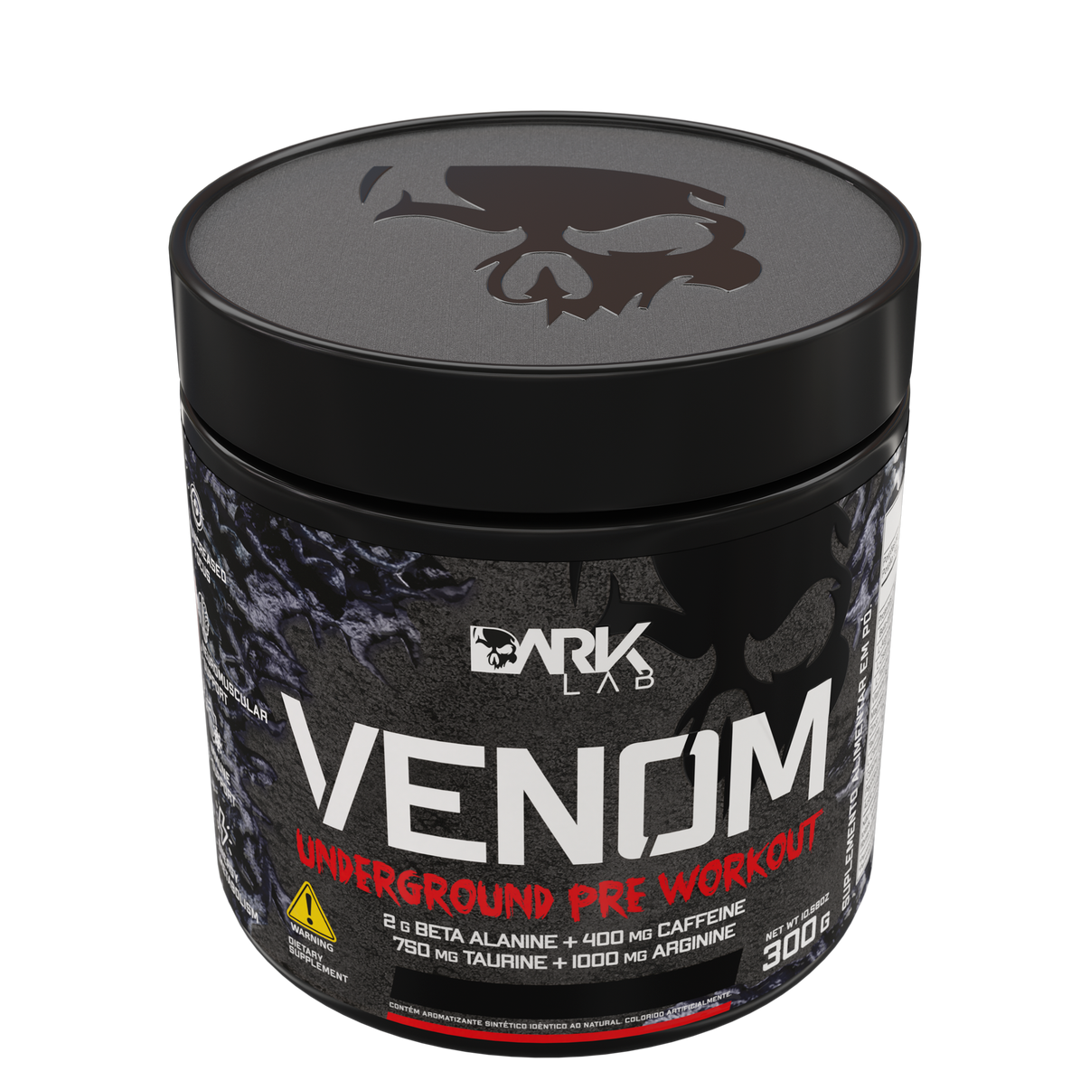 Pré-Treino Venom Underground Pre Workout 300g - Dark Lab – Dark Lab Suplementos