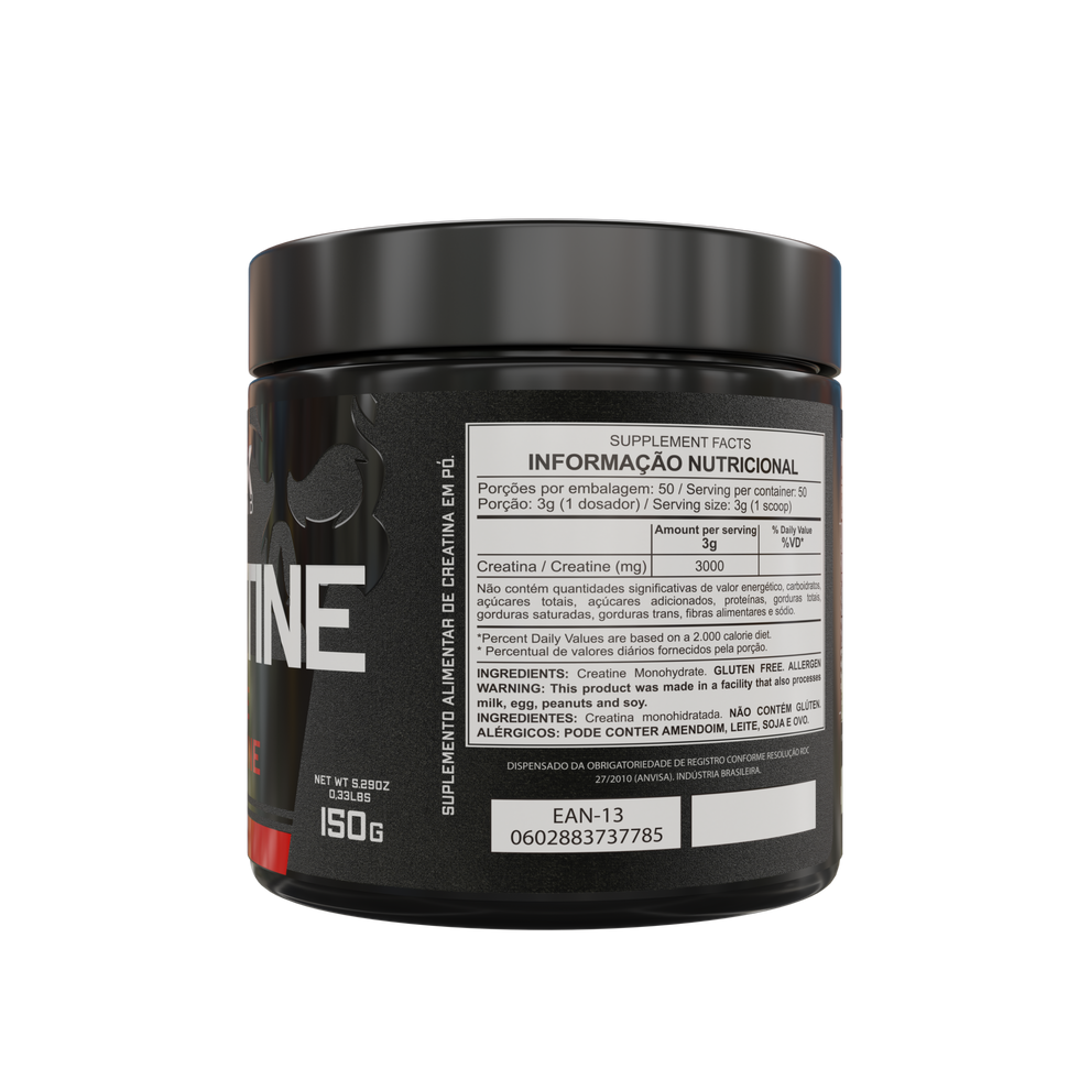Creatina Pura 150g - Dark Lab – Dark Lab Suplementos
