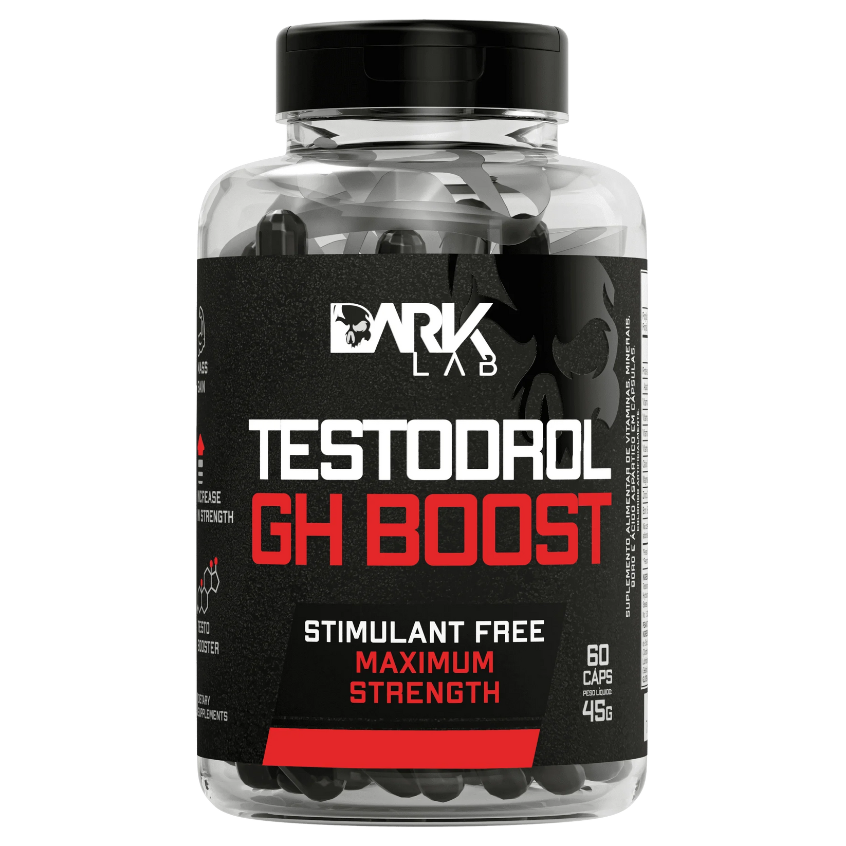 Testodrol-GH Boost 60 Capsulas - Dark Lab – Dark Lab Suplementos