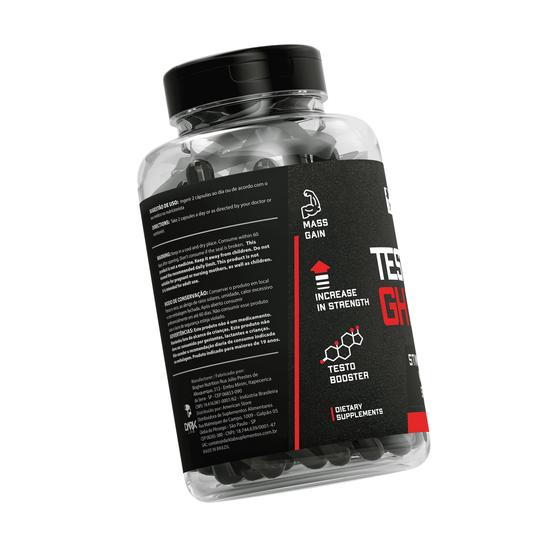 Testodrol-GH: Suplemento de Testosterona – Dark Lab Suplementos