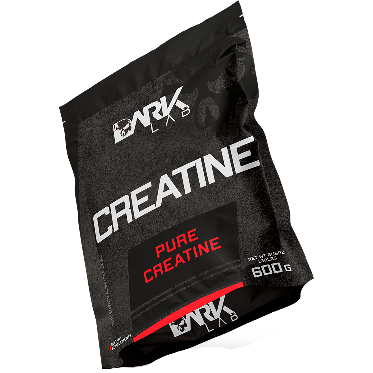 Creatina Pura 600g Refil - Dark Lab – Dark Lab Suplementos