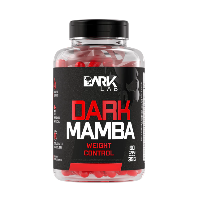 Termogênico Dark Mamba 60 cápsulas - Dark Lab – Dark Lab Suplementos